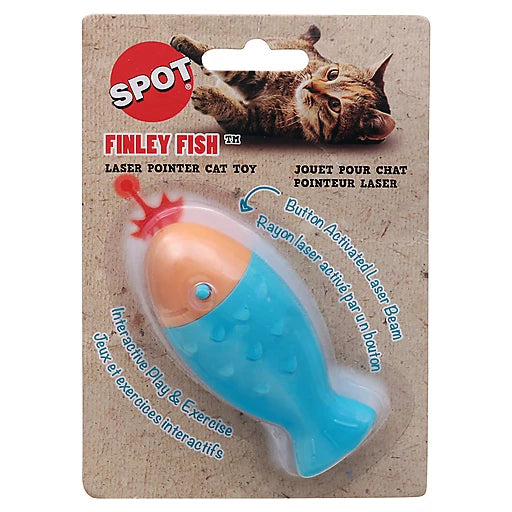 Ethical Spot Finley Fish Laser Cat Toy - Everyday Pets – Everyday Pets NZ