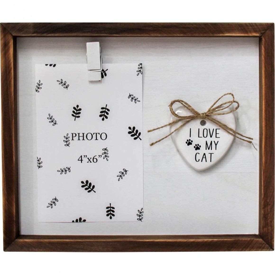 Cat Photo Frame - I Love My Cat | Cat Picture Frame – Everyday Pets NZ